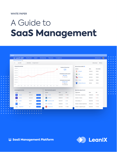SaaS Vendor Management - The Definitive Guide | LeanIX